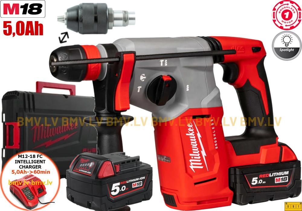 Perforators Milwaukee M18 BLHX-502X (4933478892:) > Perforatori - BMV.lv